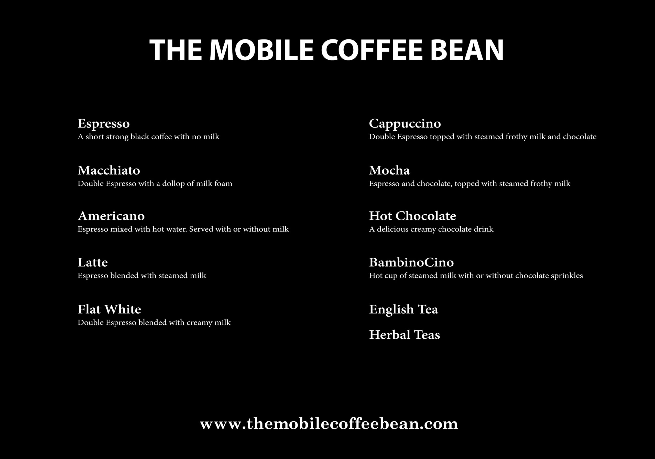 The Mobile Coffee Bean